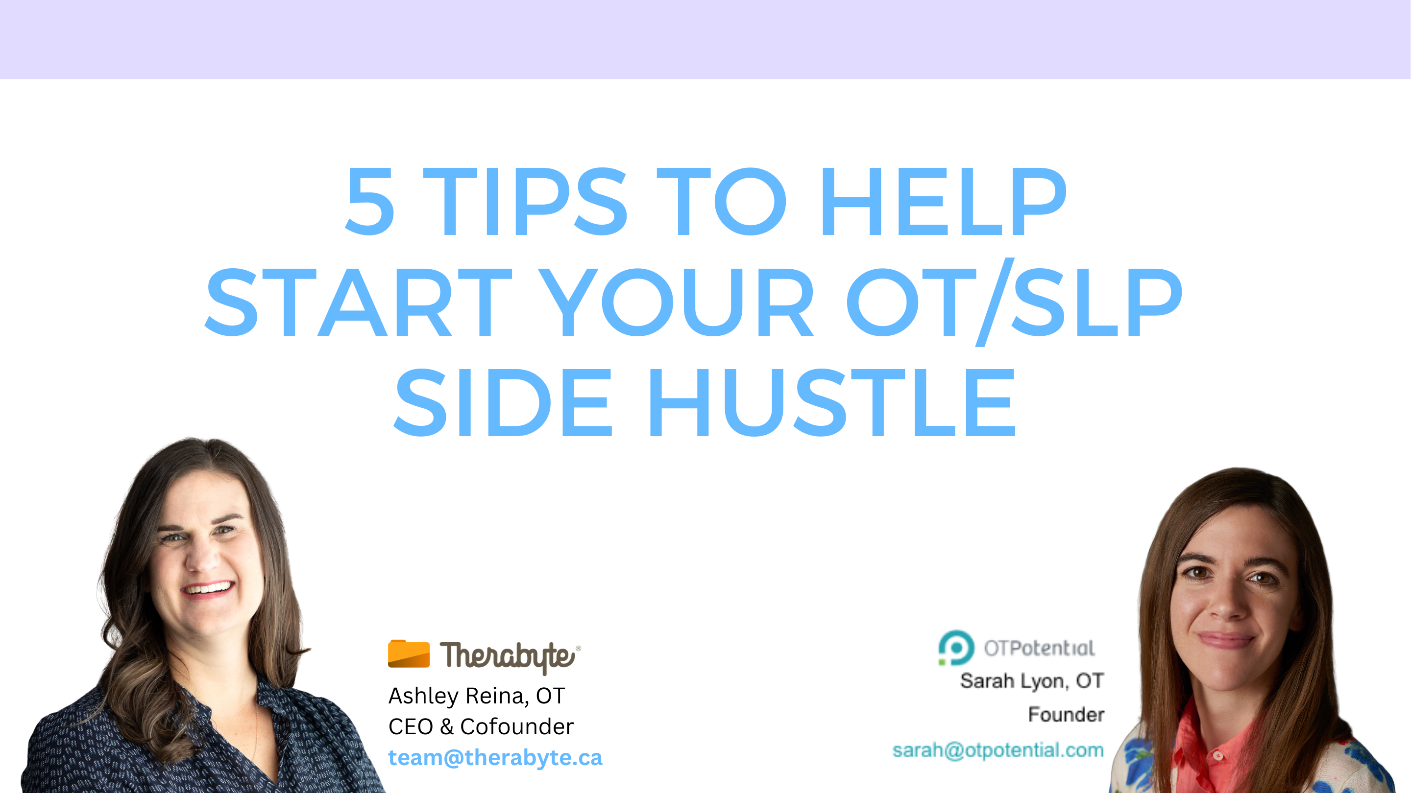 5 Tips for Starting Your OT Side Hustle in 2023 • Therabyte App